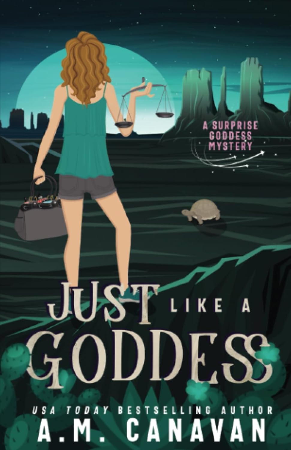 Amazon.com: Just Like a Goddess: A Paranormal Cozy Mystery (Surprise ...