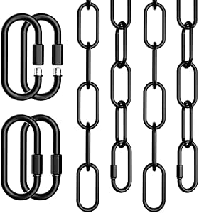Amazon.com: 2 Pack 3 Feet Industrial Black Light Fixture Chain, Plant ...