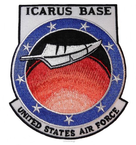 Stargate Universe ICARUS BASE 4 1/4" Tall Embroidered PATCH : Amazon.in ...
