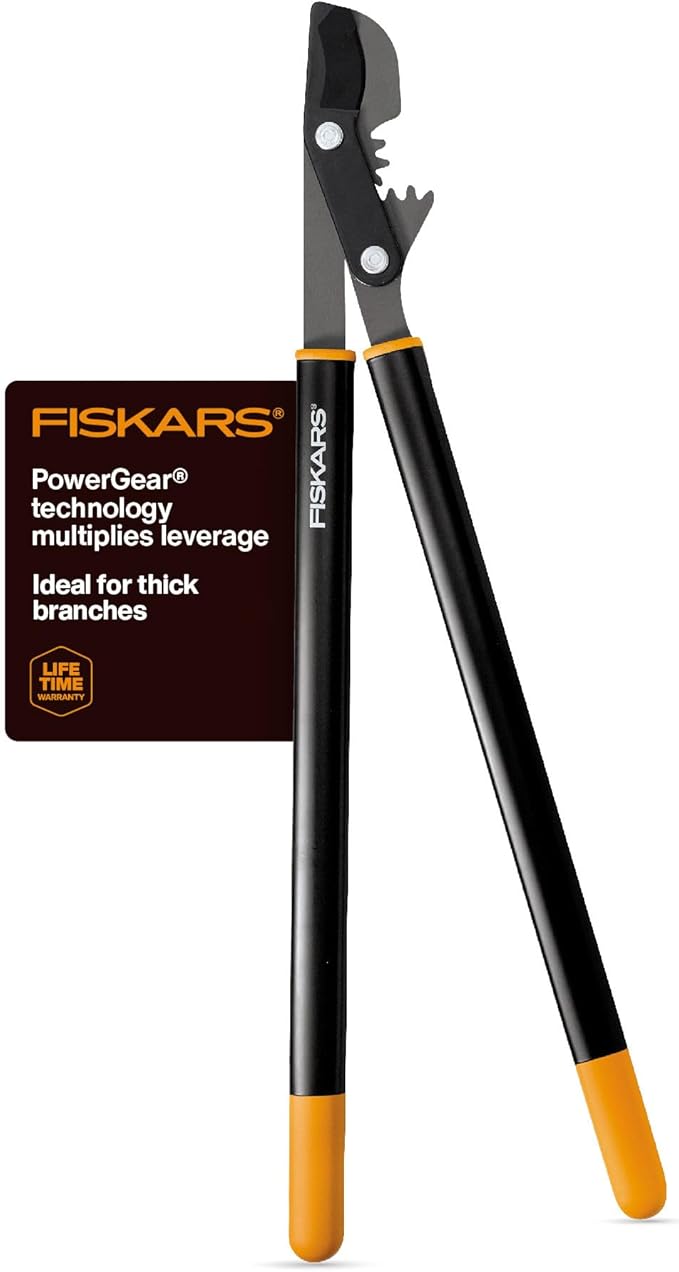 Amazon.com: Fiskars 32-Inch PowerGear Loppers for Tree Trimming, Heavy ...