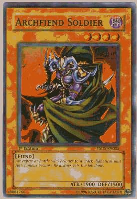 Amazon.com: YuGiOh Duel Academy Deck Syrus Truesdale Archfiend Soldier ...