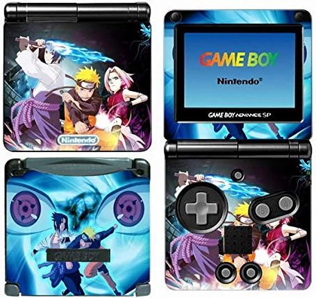 Amazon.co.jp: Naruto Vinyl Skin Sticker Decal Cover for Nintendo GBA SP ...