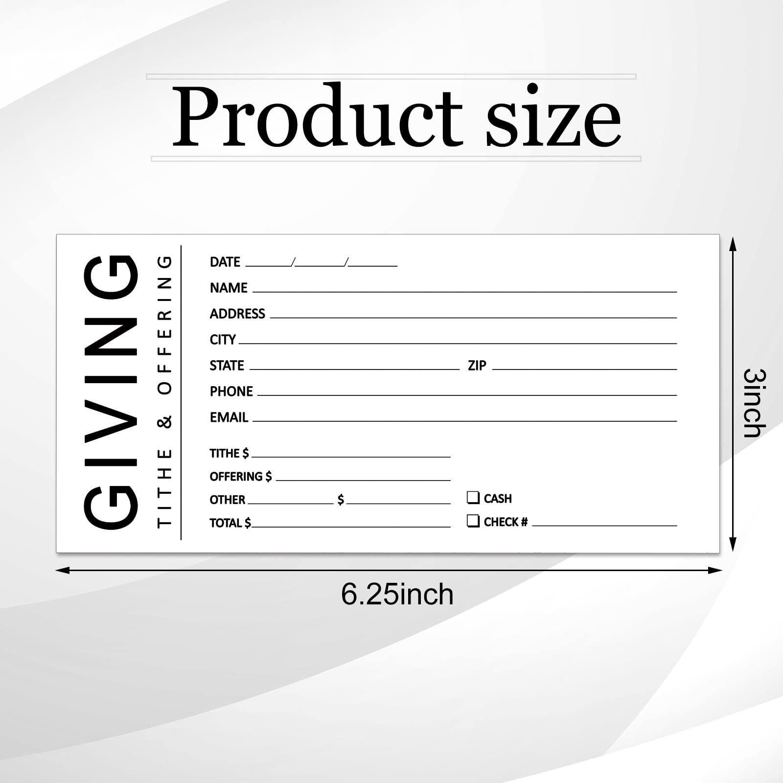 Snapklik.com : Eaasty 200 Pieces Church Offering Envelopes My Offering ...