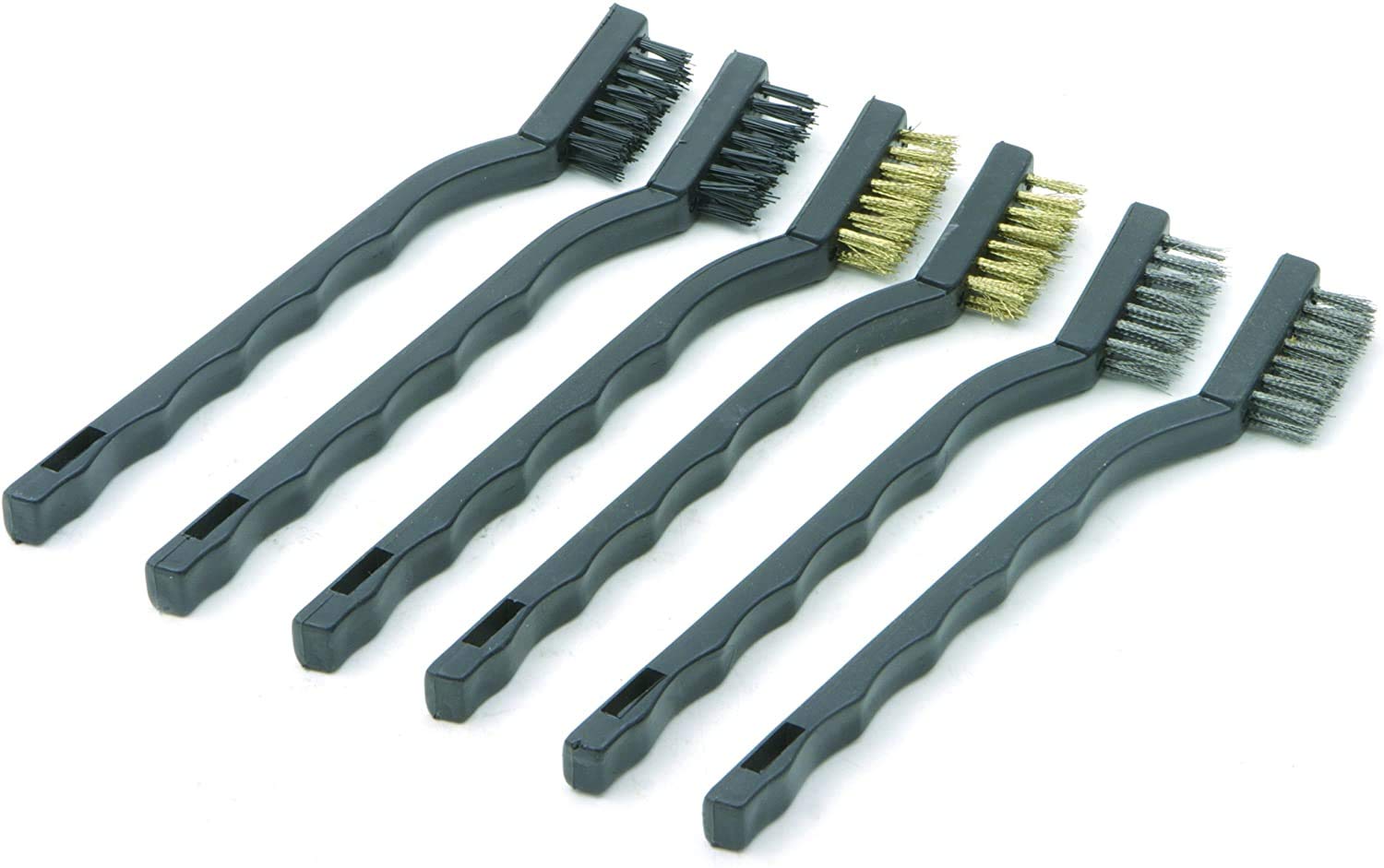 Rolson Quality Tools 3 X 6pc 7 Mini Wire Brush | Desertcart INDIA