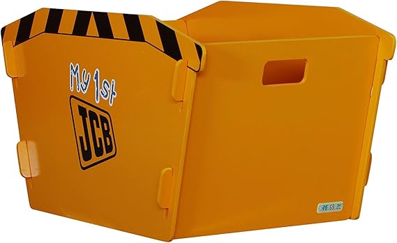 JCB - Kidsaw JCB Skip Toybox - Kids Storage - Digger Toybox - Toy box ...