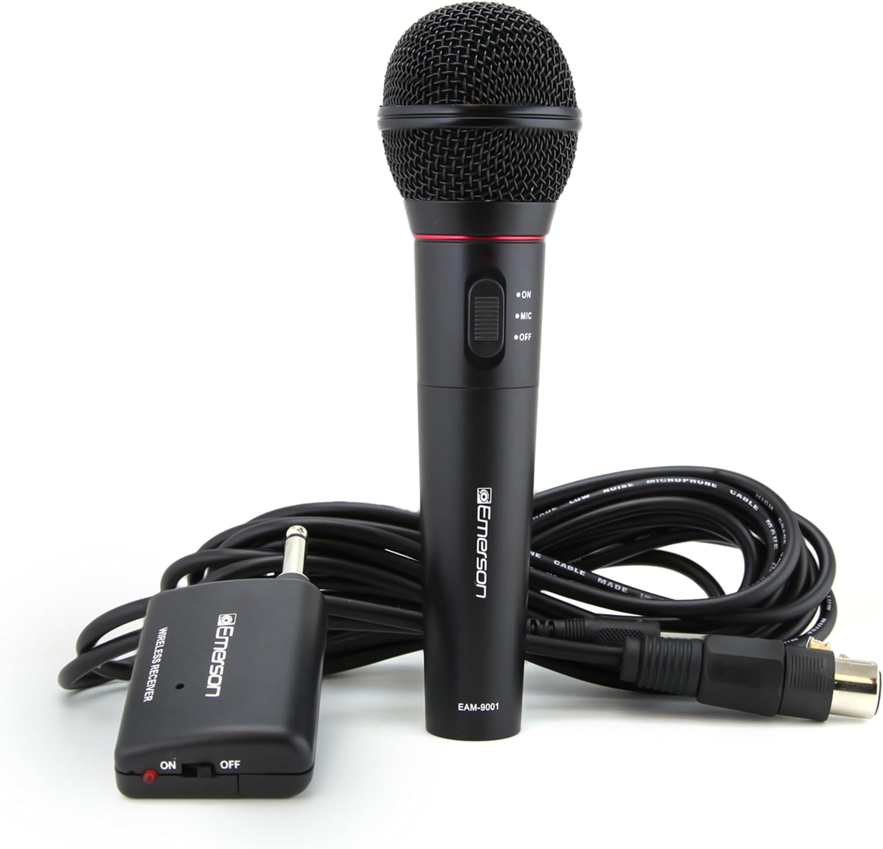 Amazon.com: Emerson EAM-9001 Wireless Microphone System with Handheld ...