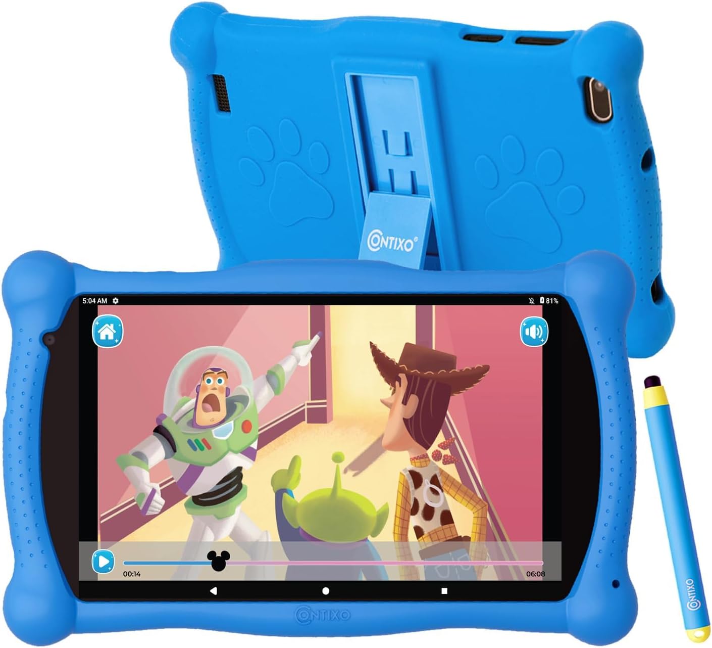 Amazon.com : Contixo Kids Tablet V10, 7-inch HD, Ages 3-7, Toddler ...
