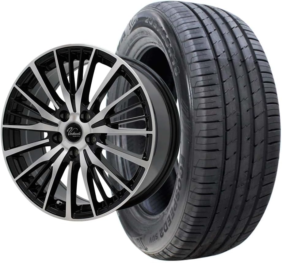 Amazon.co.jp: MINERVA Tire Wheel Set of 4 ECOSPEED2 SUV 225/55R19 ...