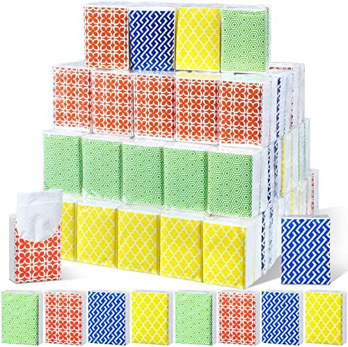 Amazon.com: YHNTGB 120 Pack Bible Theme Facial Tissues Individual Pack ...