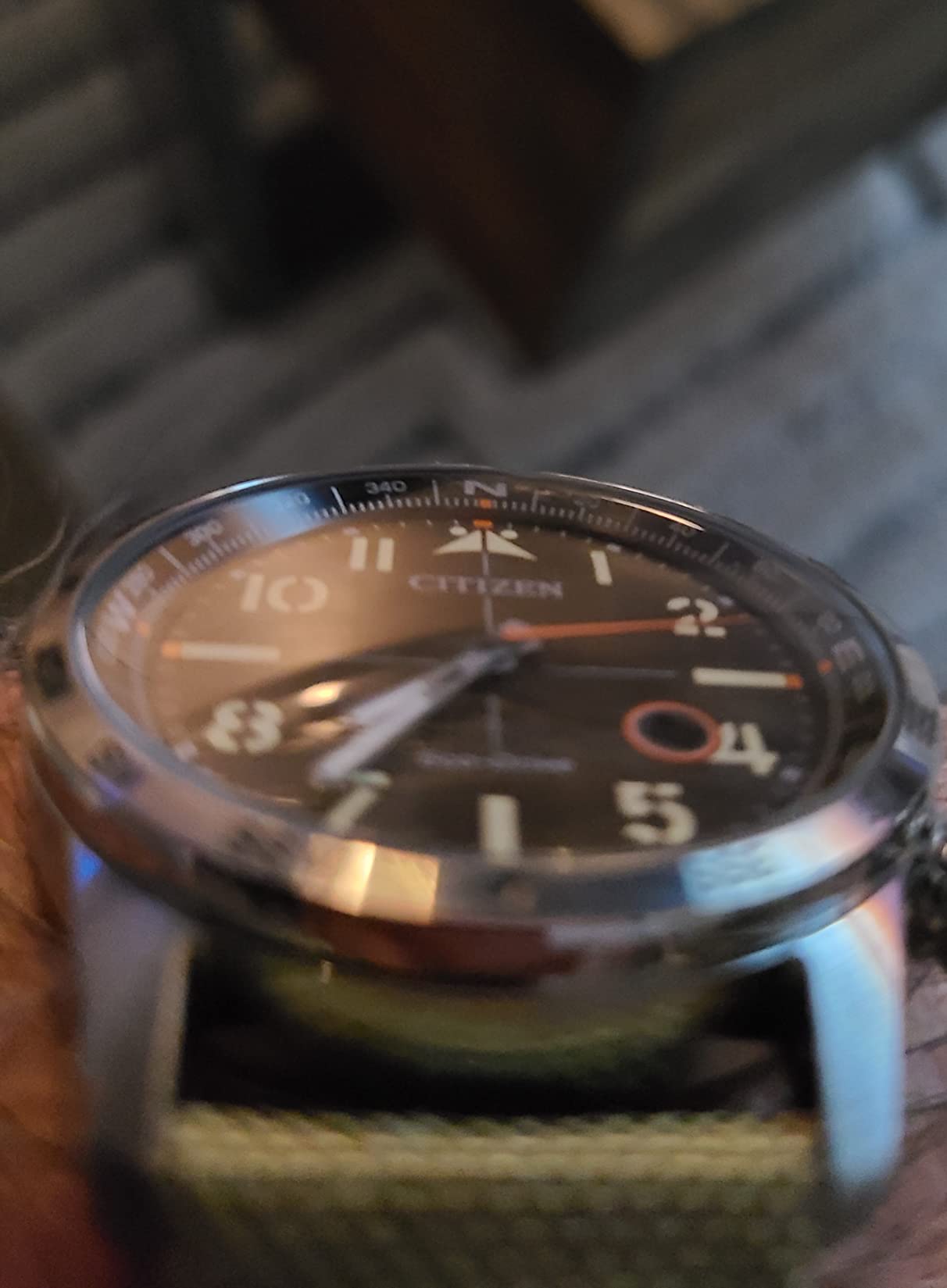 $25/mo - Finance Citizen Eco-Drive Avion Men's Watch, Stainless Steel ...