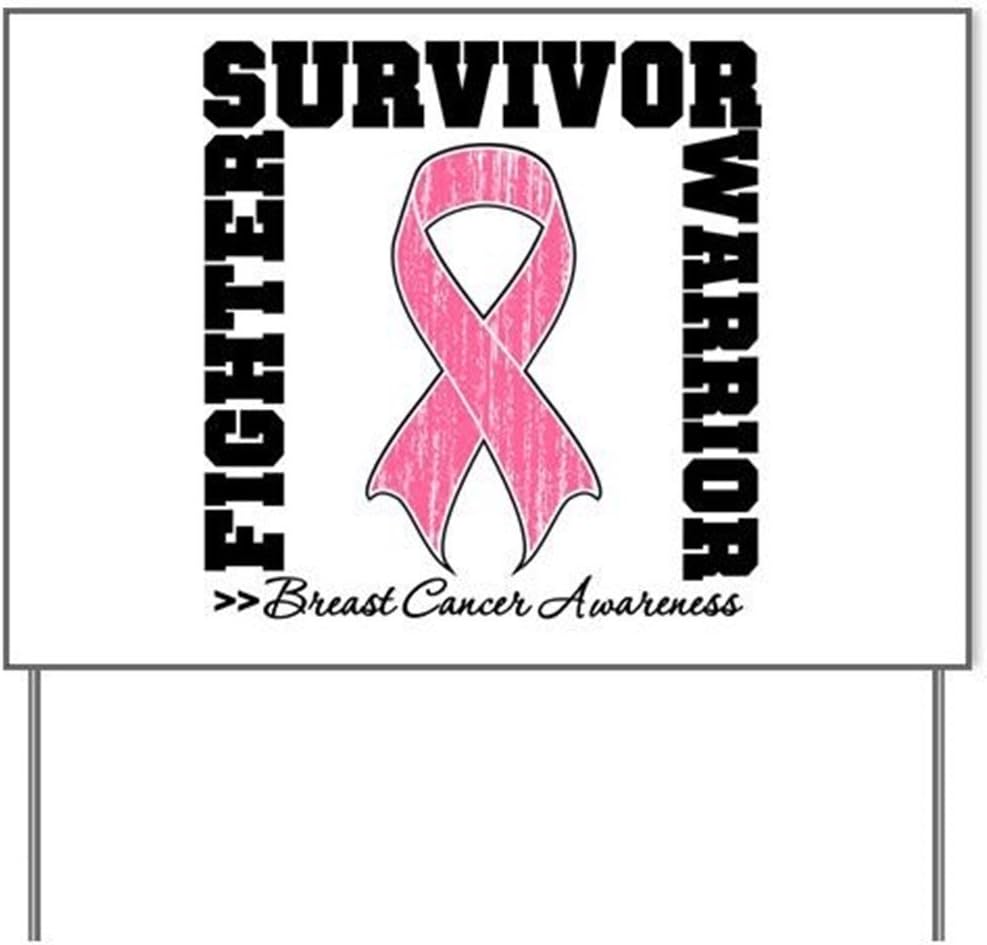 Amazon.com : E&M Designs Survivor Breast Cancer Yard SignYard Sign ...