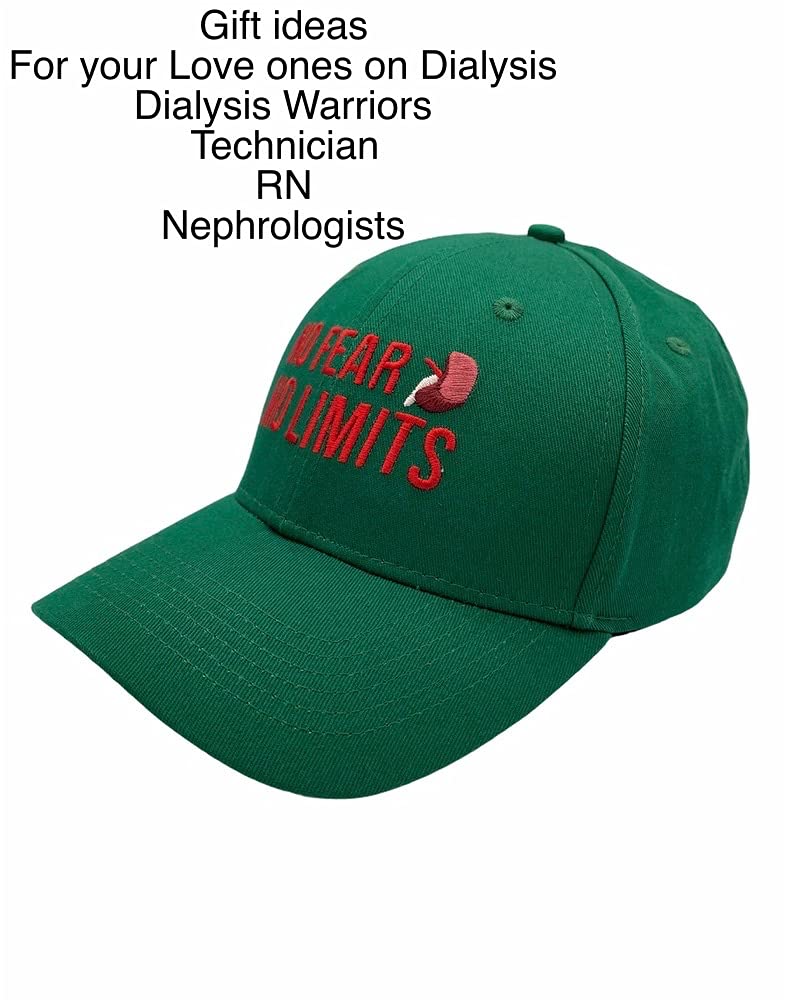 Snapklik.com : MandM Dialysis Cap Kidney Strong No Fear No Limits ...