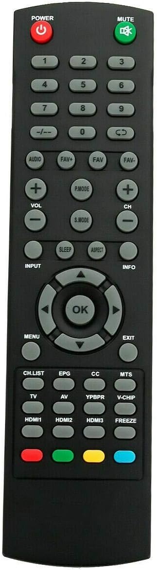 Amazon.com: New - XK-231A Remote Control for RCA LCD HDTV RTU5540-B ...