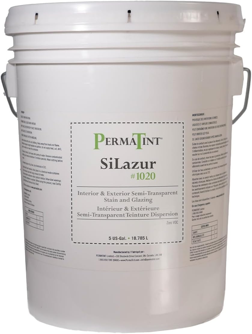 PermaTint SiLazur 1020 Semi-Transparent Stain Silicate Finish for Brick ...