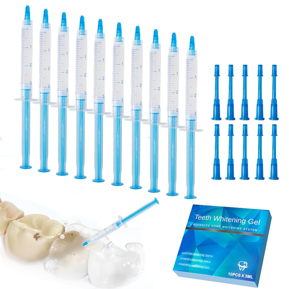 Amazon.com: forwillsky 10pcs Teeth Whitening Gels Kit 35% Carbamide ...