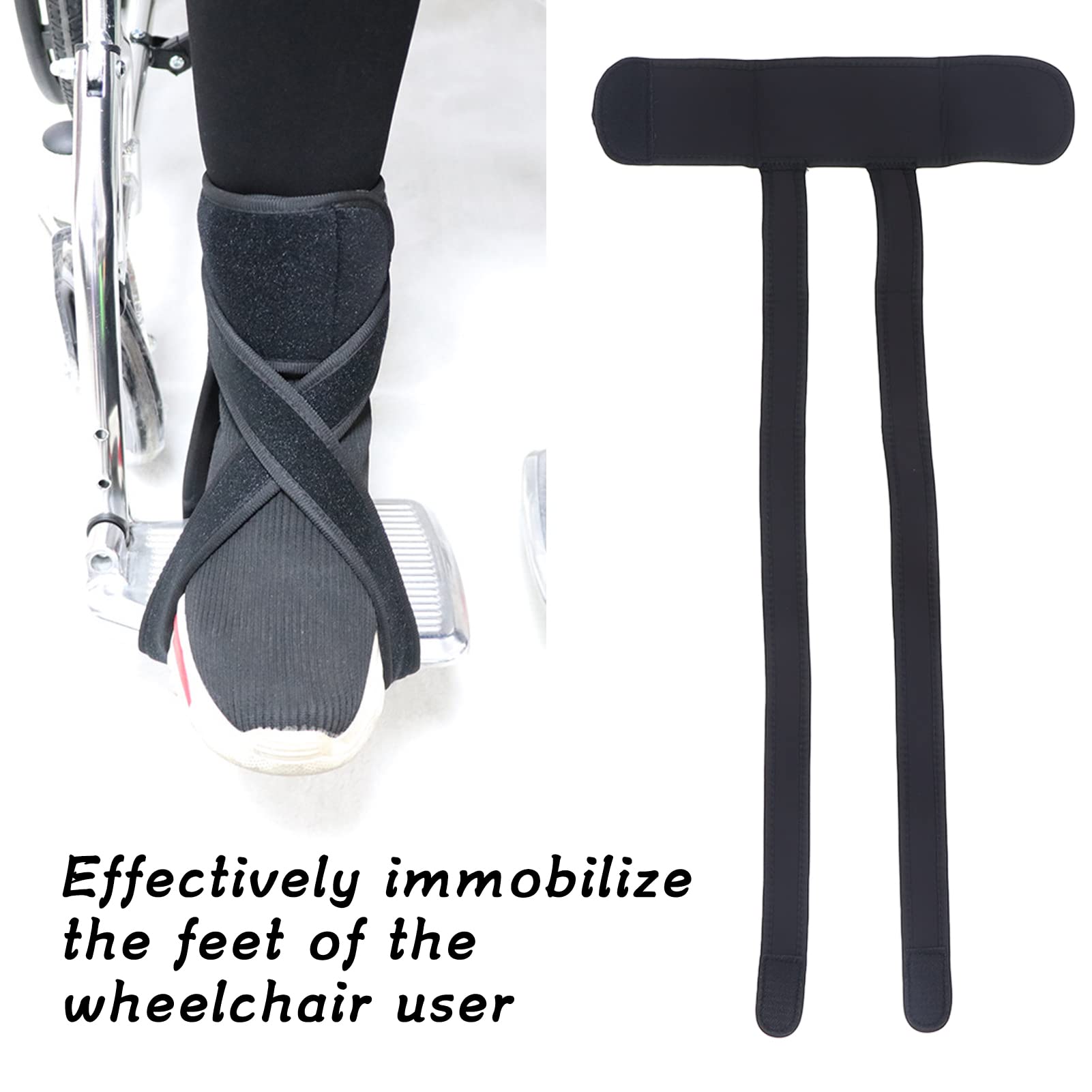 Jayefo Ankle, Ankle Straps Straps Padded Wheelchair Foot Straps ...