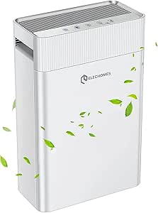 Elechomes KJ203F-142 Purificateur d'air avec filtre Hepa, filtre à catalyseur froid, système de ...