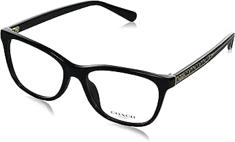 Amazon.com: Coach Women's Hc6235u Universal Fit Square Prescription ...