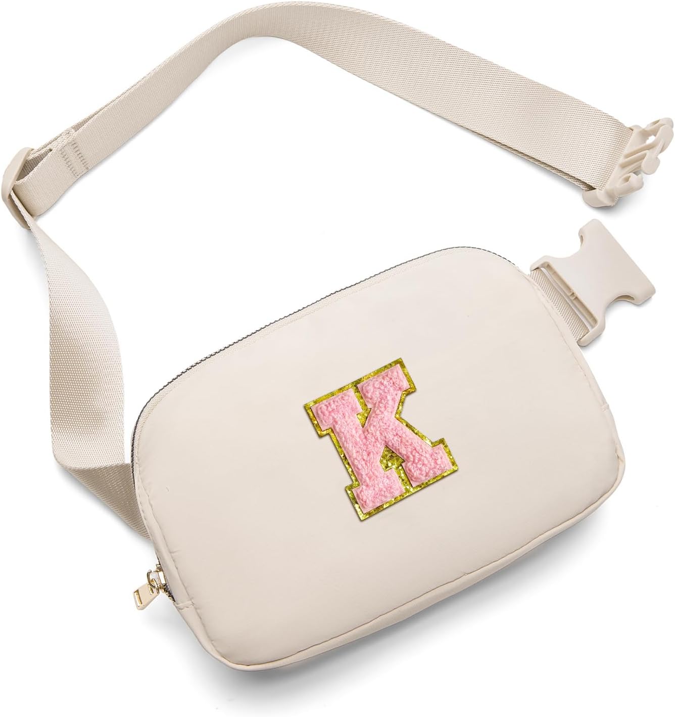 Amazon.com | Gitus Belt Bag Fanny Pack Crossbody Bags with Initial ...