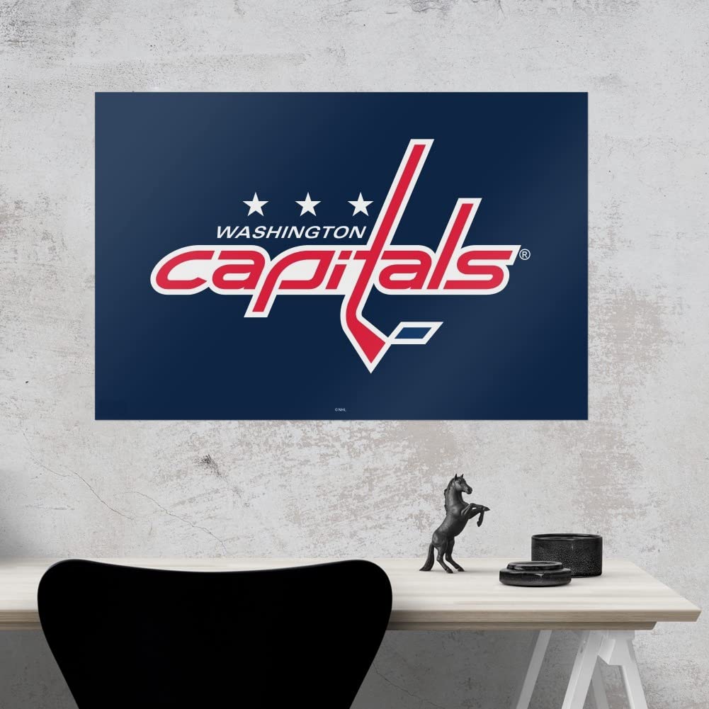 Office Background Washington Capitals Logo All Caps Washington