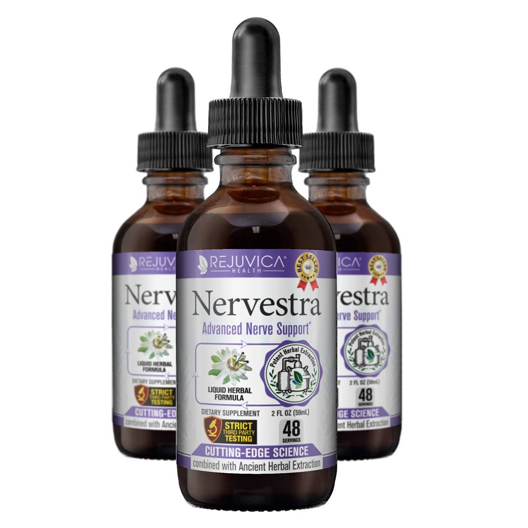 Buy Nervestra Nerve Support Supplement - Fast-Absorbing al Liquid ...
