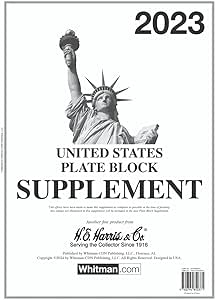 Amazon.com: H.E. Harris & Co. United States Postage Stamp Plate Block ...