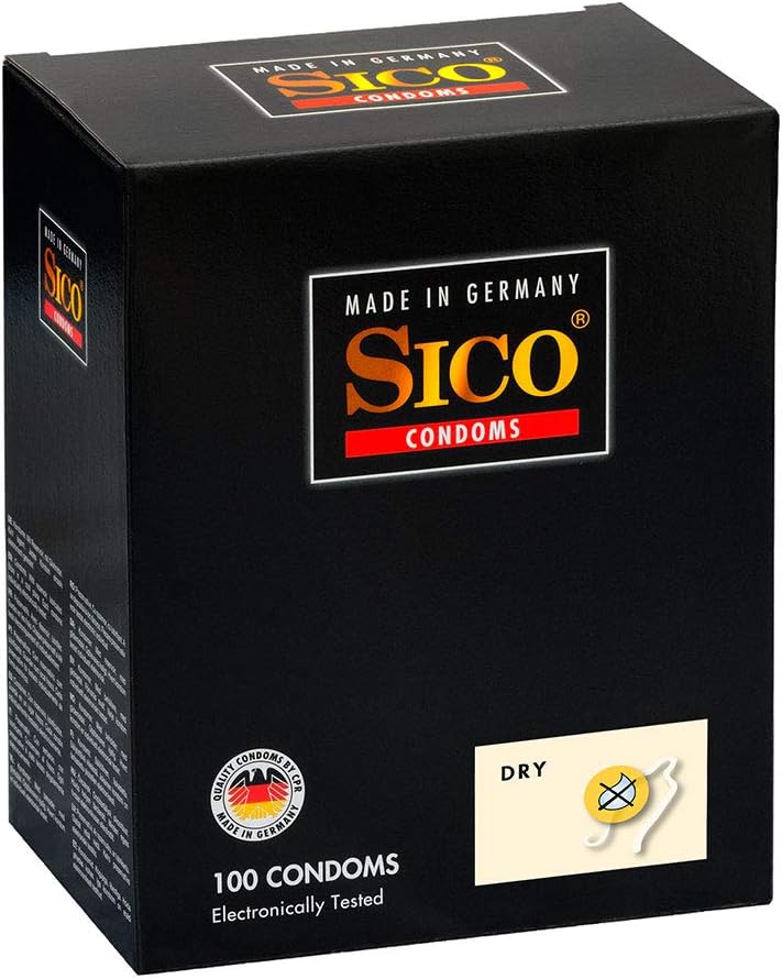SICO Dry Condoms - Pack of 100 : Amazon.co.uk: Health & Personal Care