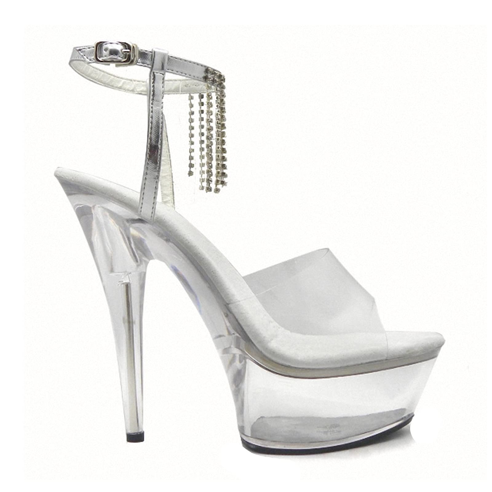 Buy 15Cm/5.9In Women's High Heel Sexy Stripper Stage Performance Pole ...