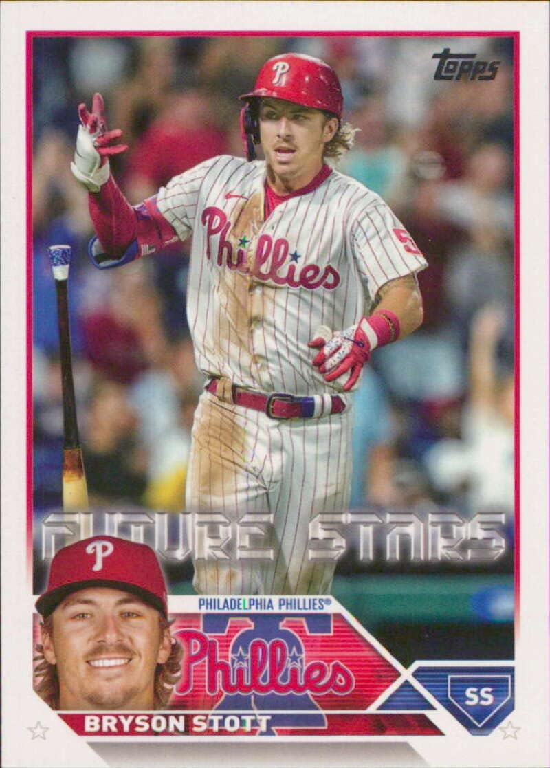 Amazon.com: 2023 Topps #295 Bryson Stott NM-MT Philadelphia Phillies ...