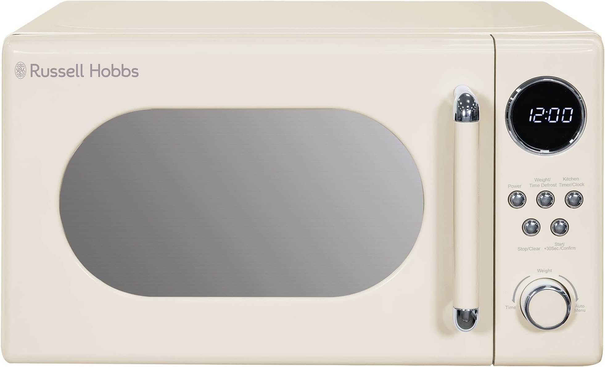 COMFEE' Retro Style 800w 20L Microwave Oven with 8 Auto Menus, 5 ...