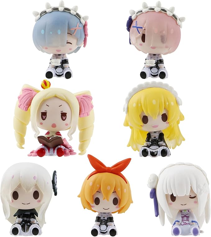 Amazon.com: Anime Figure 7pcs/Set Anime Action Figures Girls Toys ...