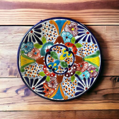Amazon.com | Set of 4 Talavera Appetizer Plates - 6" Hand-Painted ...