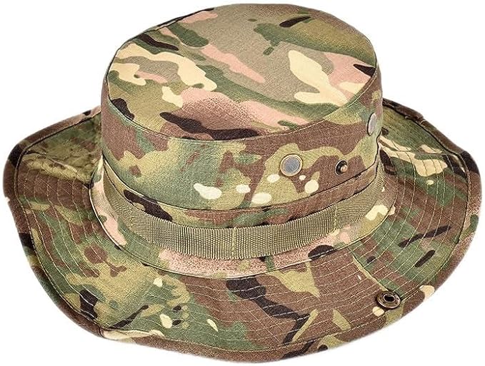 Amazon.com: Boonie Hat Military Tactical, Foldable UV Protection Boonie ...