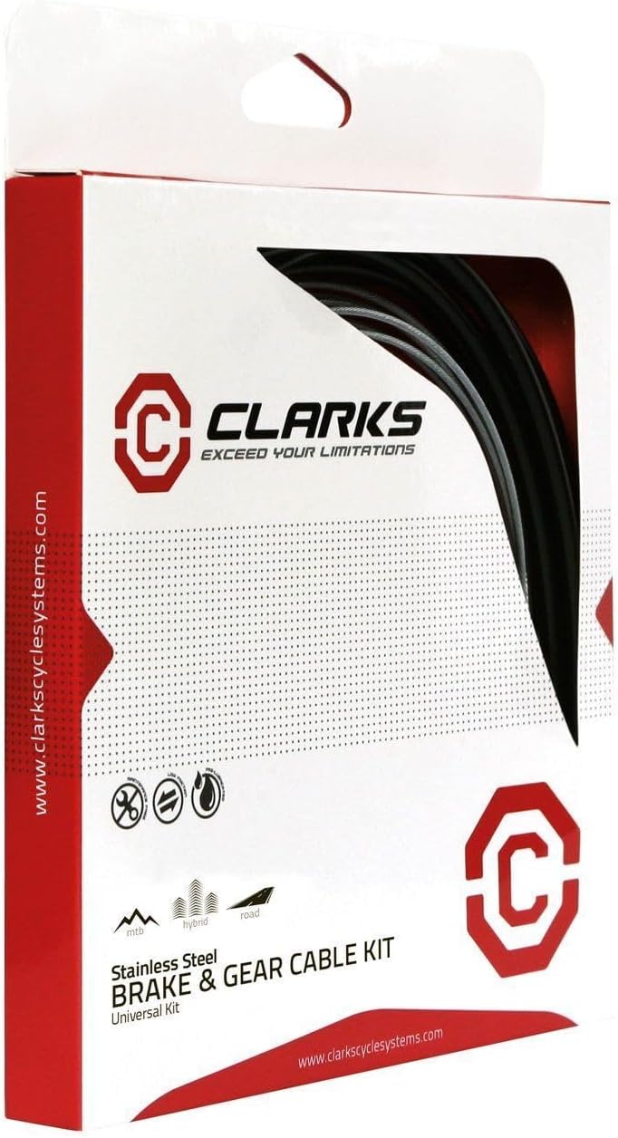 CLARKS Stainless Steel Brake and Gear Cable Kit - Comprehensive ...