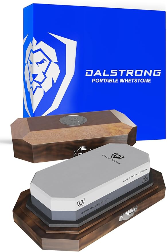Amazon.com: Dalstrong Premium Whetstone Kit - #1000/#6000 Knife ...