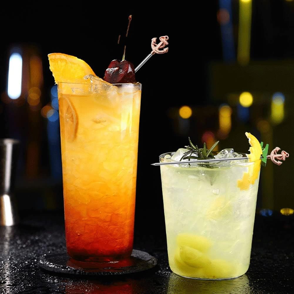 RRRuo – Púas de cóctel de ancla reutilizables de acero inoxidable para ...