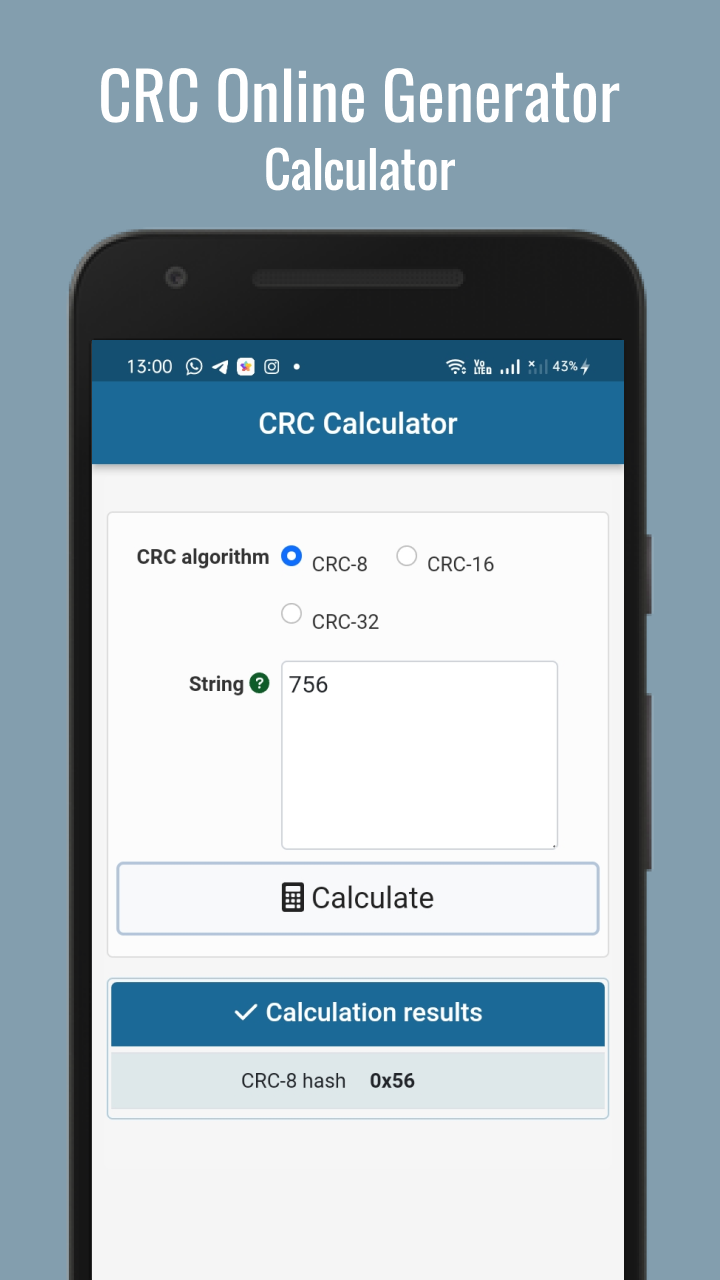 CRC Calculator:Amazon.de:Appstore for Android