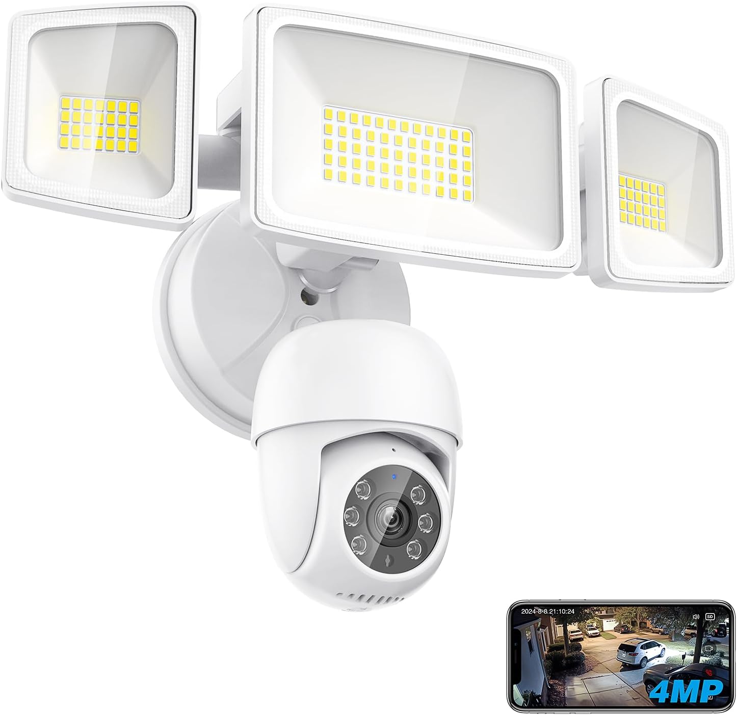 Amazon.com : Onforu Floodlight Camera Outdoor, 2K HD Security Flood ...