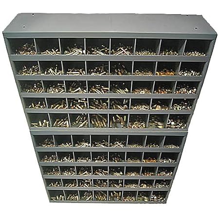 NEF Bolt Bin, Nut Bolt and Washer Assortment,Grade 5 Coarse USS ...