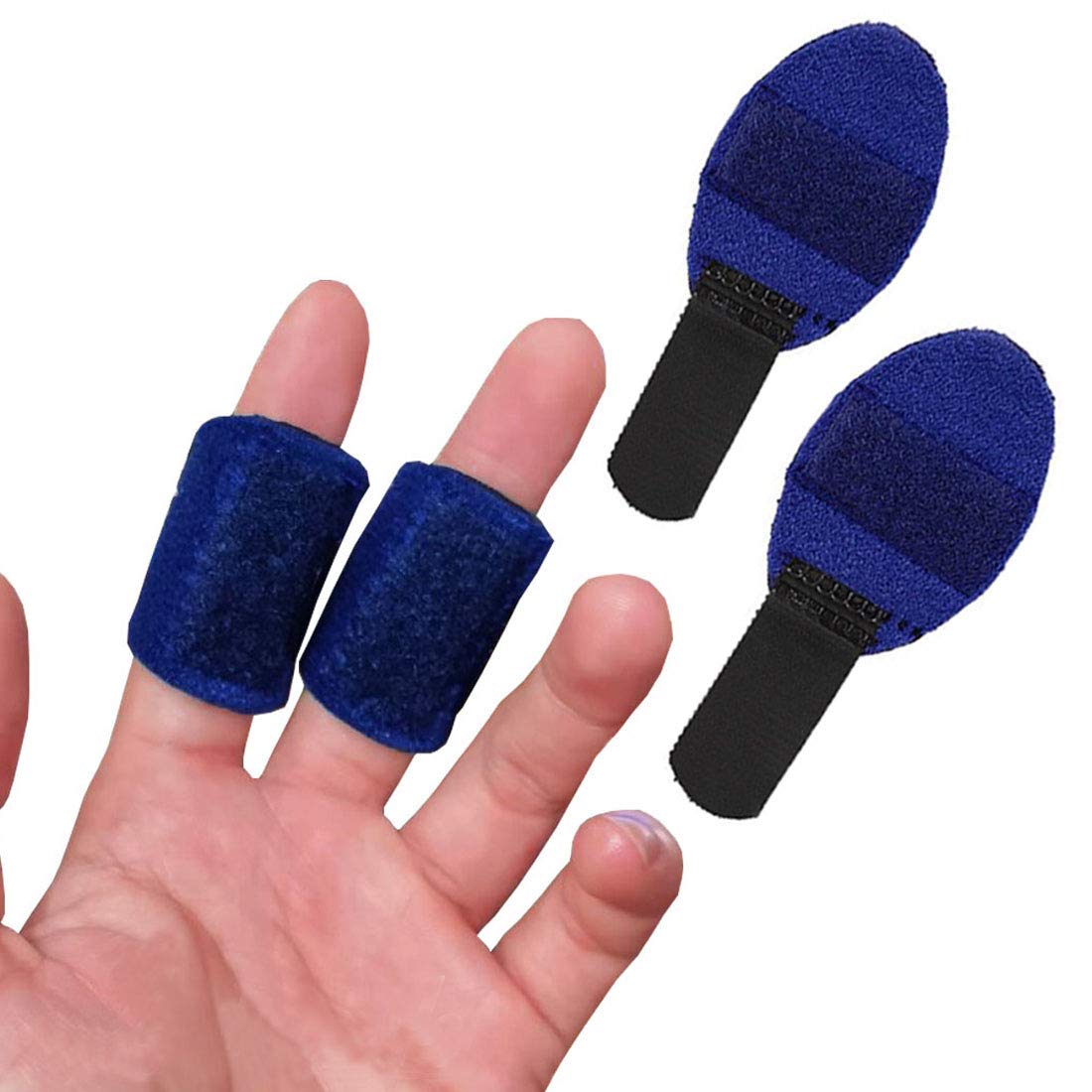 Buy Mcvcoyh Small Finger Splint for Teens, 2 Pack Little Finger Knuckle ...