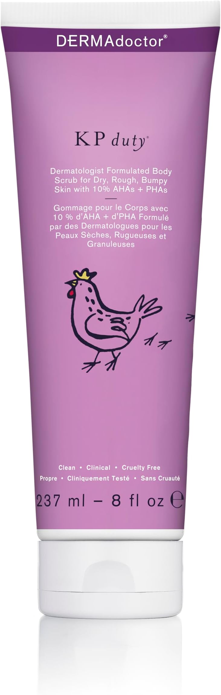 Amazon.com : DERMAdoctor KP Duty Body Scrub Dermatologist Formulated ...