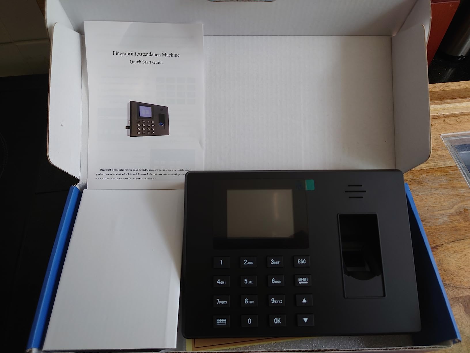 Bisofice Intelligent Fingerprint Time Attendance Machine Fingerprint ...