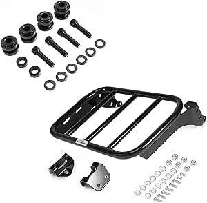 Amazon.com: Softail Fat Bob Low Rider Sport Glide Sport Luggage Rack W ...