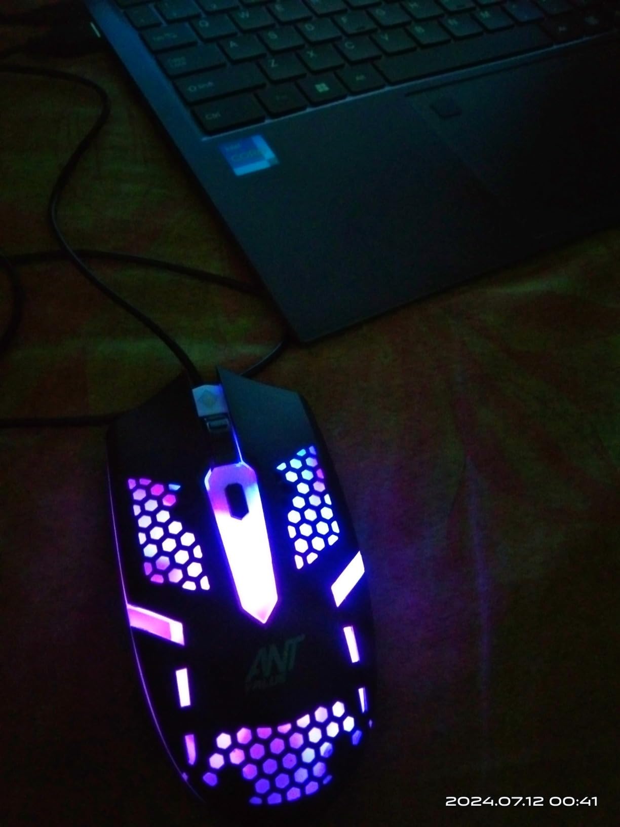 Ant Value GM1103 Gaming Mouse, USB Optical Computer Mice with RGB ...