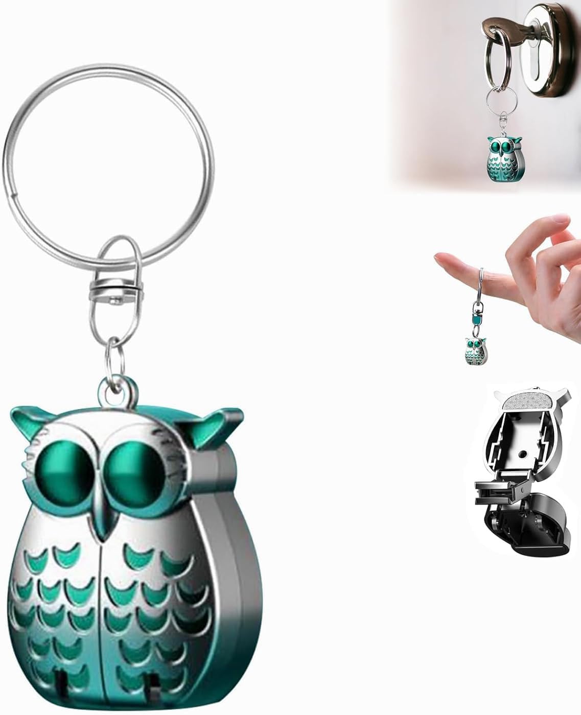 Amazon.com : Owl Design Nail Clipper with File, 2-in-1 Stainless Steel ...