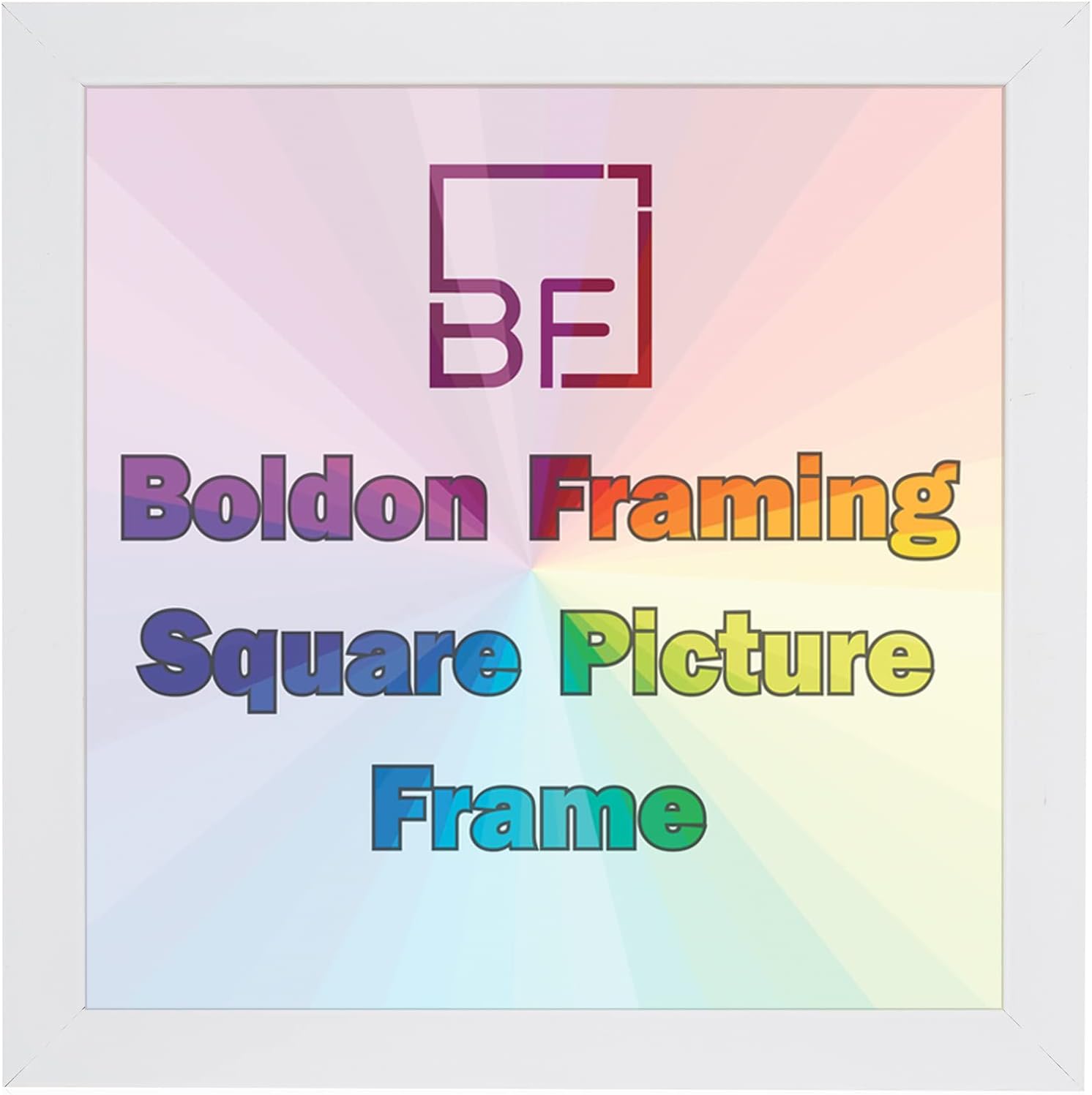 Boldon Framing - 7x7 inch Square Picture Photo Frame in Grey Wood ...