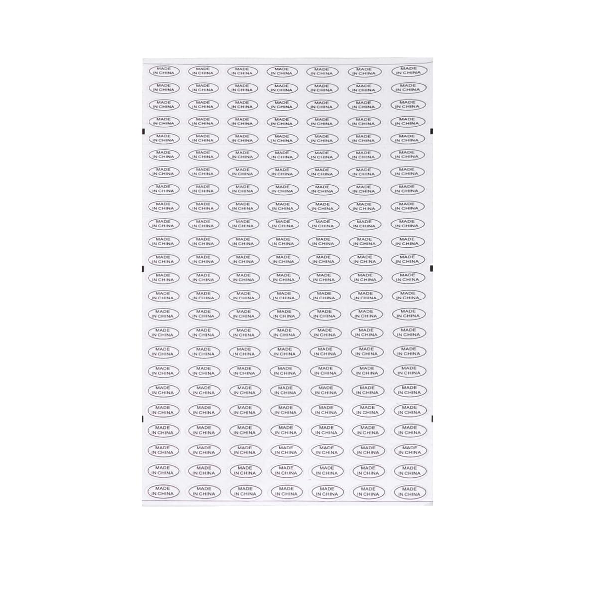 Amazon.com : 14440 Pcs Made in China Stickers Oval Edge Self Adhesive ...