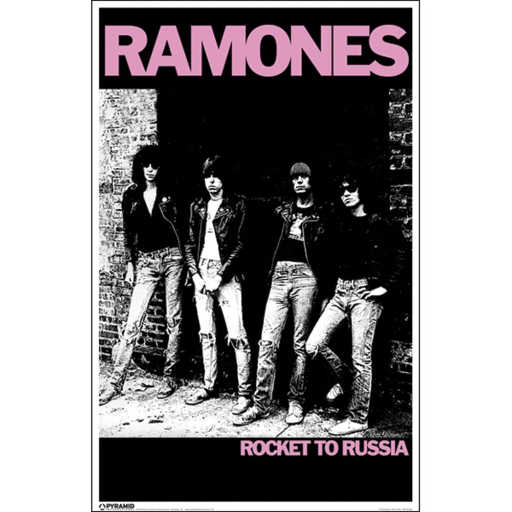 Amazon.com: Pyramid Ramones Rocket Wall Poster: Prints: Posters & Prints
