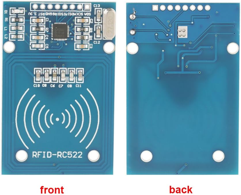 Akozon RFID Reader IC Card S50 Kit RC522 Sensor Module for Arduino ...