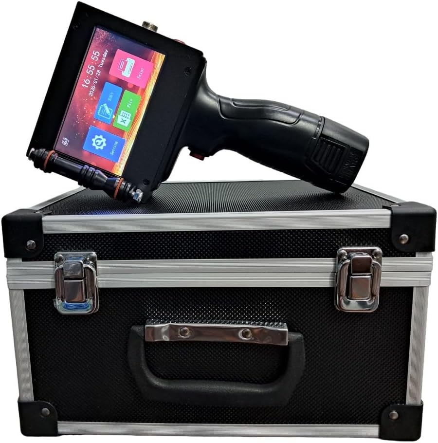 A.C.I. PACKAGING Fully Upgraded Handheld Inkjet Printer for Batch Code ...